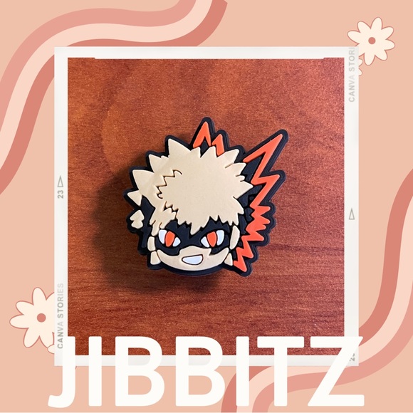 Accessories | 51 Bakugo My Hero Academia Anime Jibbit Shoe Charm | Poshmark